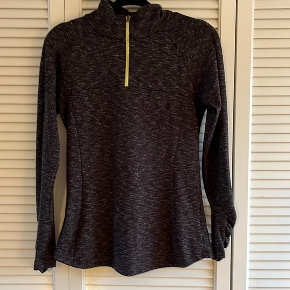 Columbia | Tops | Columbia Quarter Zip Base Layer Top Ruched Detail At ...